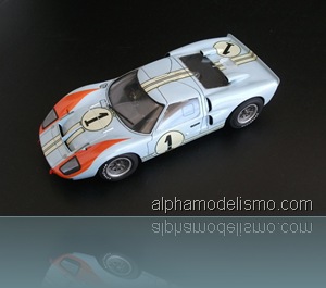 ALPHAmodelismo.pt: Ford GT40P MKII #1015 – Fujimi 1/24